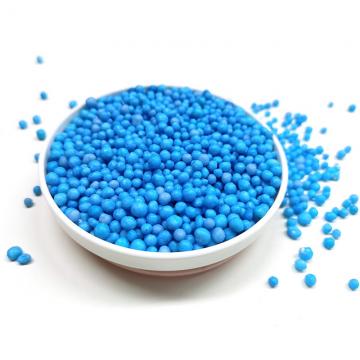 Coated urea blue slow released